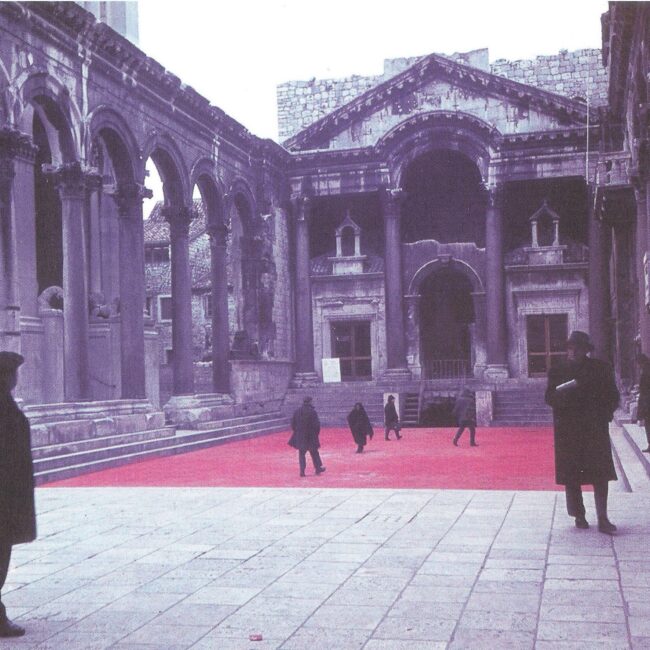 Crveni Peristil, 1968. - Povijest političkog performansa - Udruga Domino